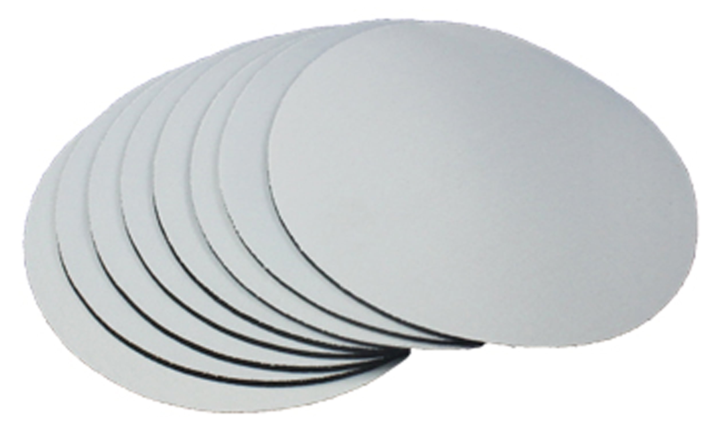 10 Pieces Sublimation Blank White & Black Rubber Base Fabric Surface ...