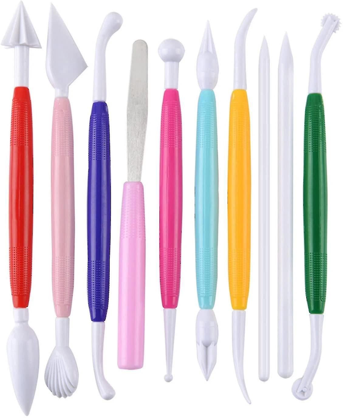10 Pieces Tools Modeling Tools For Kids Shaping And Sculpting, Assorted ...