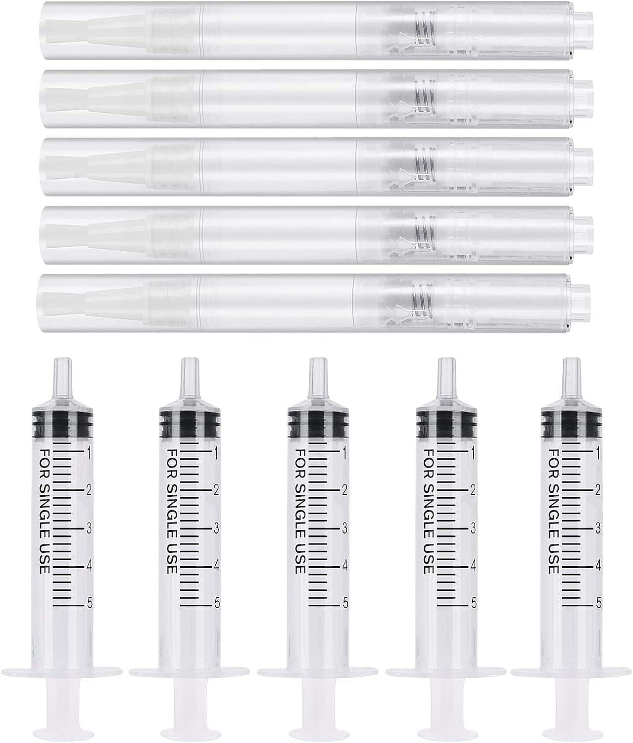 10 Pieces Touch Up Paint Pen - Brushes Fillable Brush Pens for Walls ...