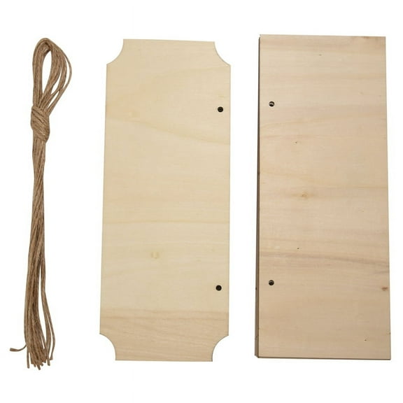 Unfinished Wood Plaque