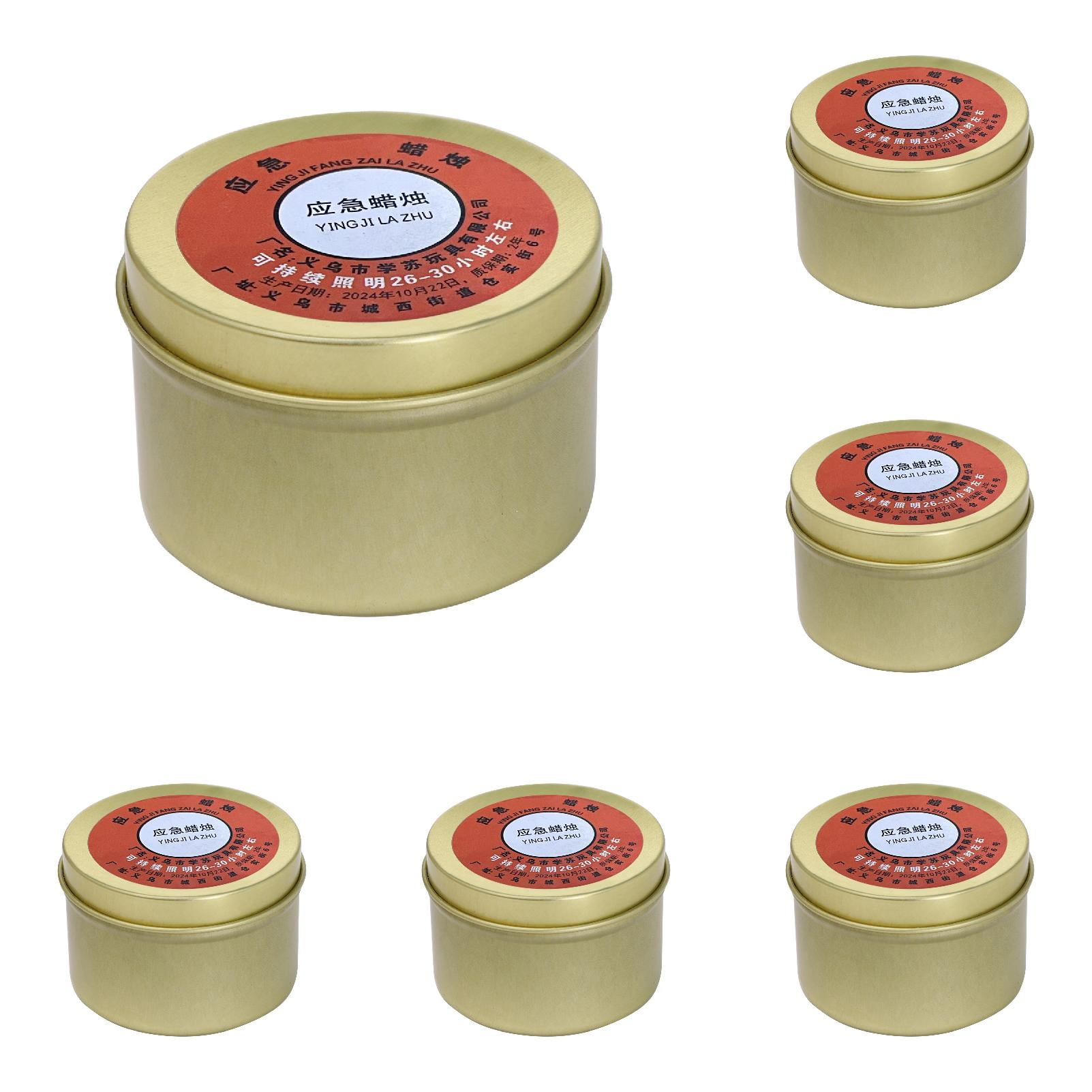 10 Pieces Versatile Emergency Candles | 30 Hour Long Burning ...