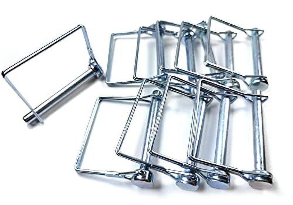 10 Pieces Wire Lock Pin, 3/8 Inch (9.21MM) Heavy Duty Safety Coupler ...