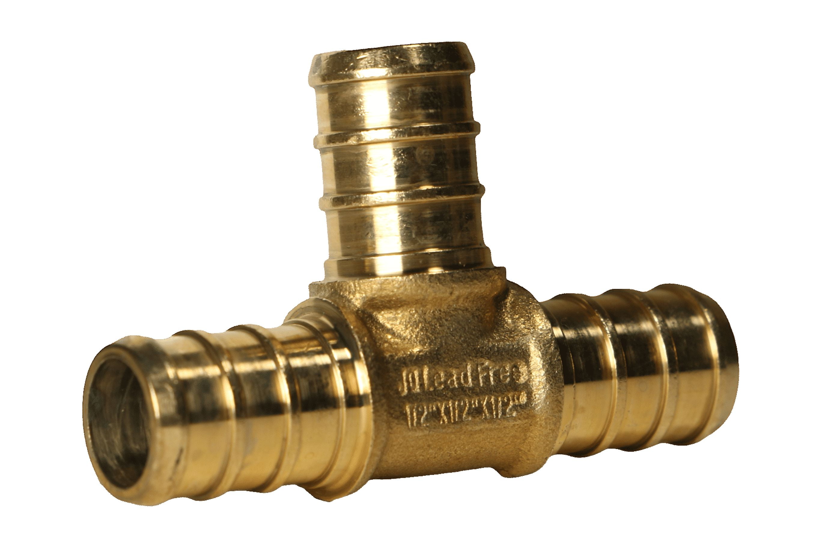 10 Pieces XFITTING 1/2" x 1/2" x 1/2" Pex Tee, Pex B Crimp Version 23-3-3=10X - Walmart.com
