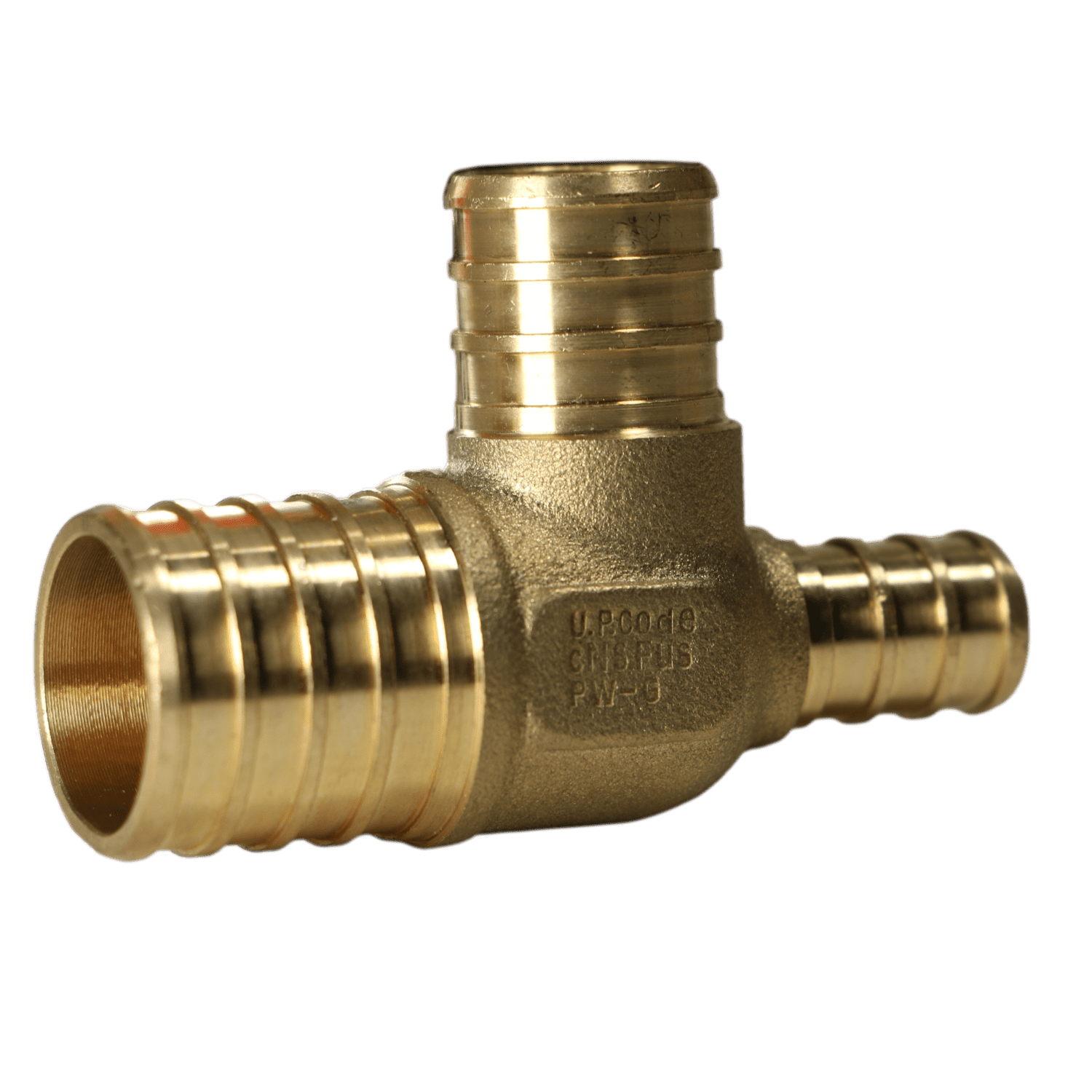 10 Pieces XFITTING 1" x 1/2" x 3/4" Pex Reducing Tee, Pex B Crimp Version 26-5-4=10X - Walmart.com