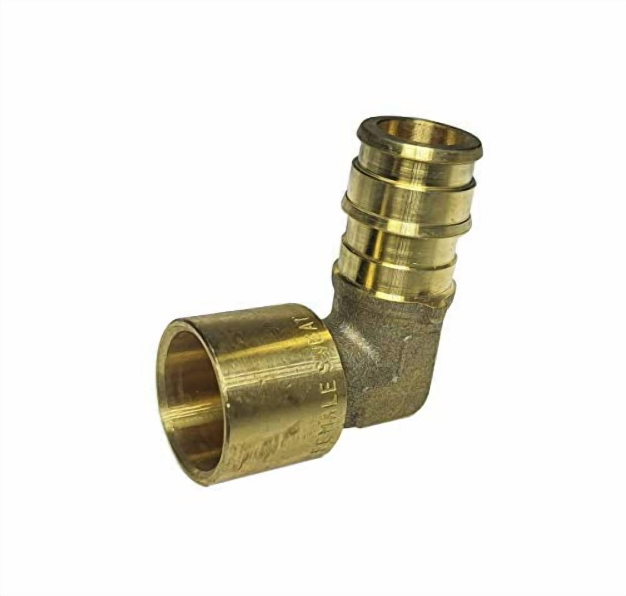 10 Pieces XFITTING 3/4" Pex A Female Sweat Elbow., 3/4" Expansion x 3/4" Female Sweat Elbow ...