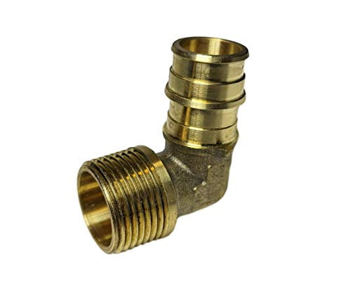 10 Pieces XFITTING 3/4" Pex A x 3/4" Male Elbow, NPT Threaded, F1960 Expansion Elbow - Walmart.com