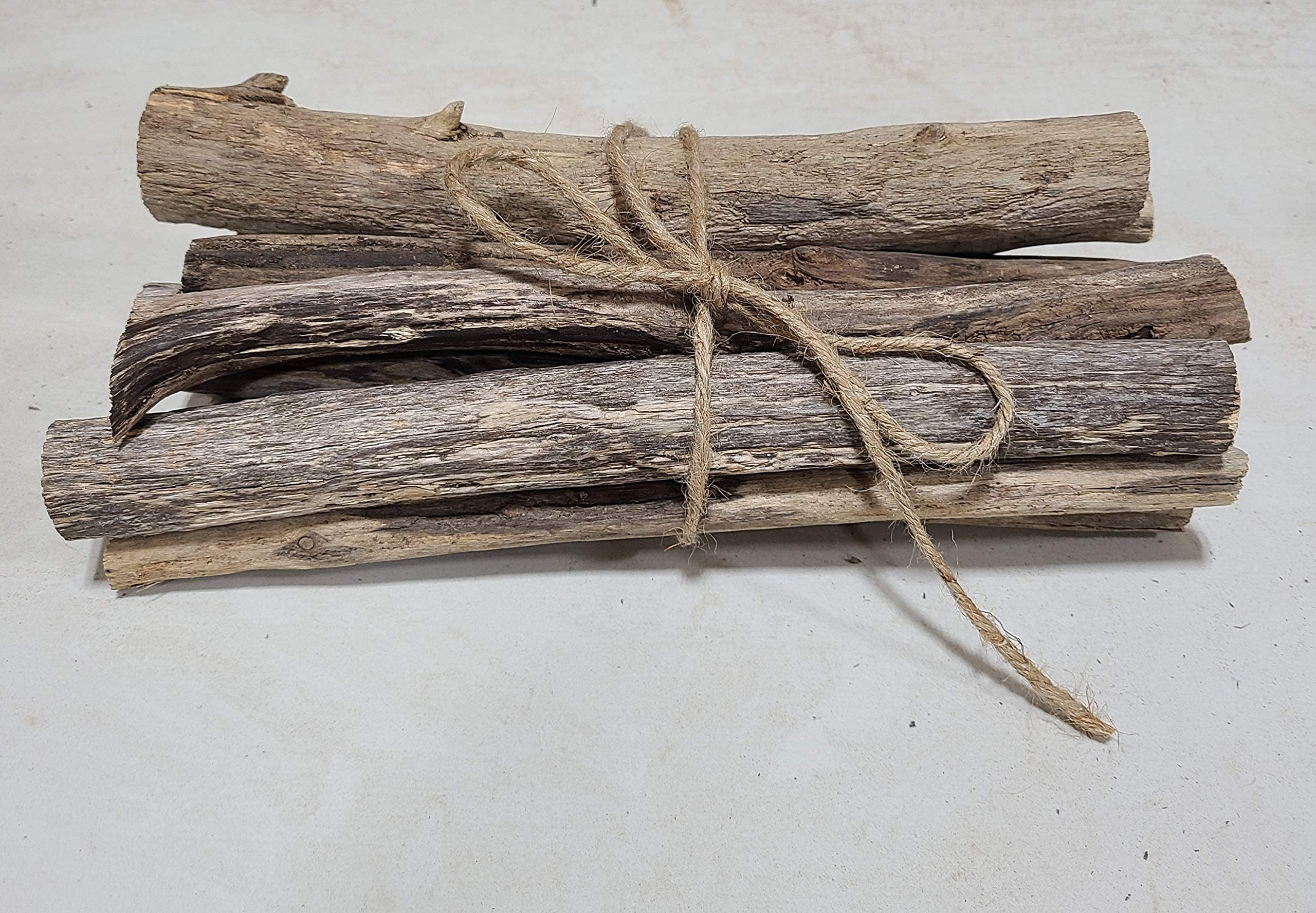 10 Pieces of Driftwood Sticks and String - Approx. 12 Inches Long ...