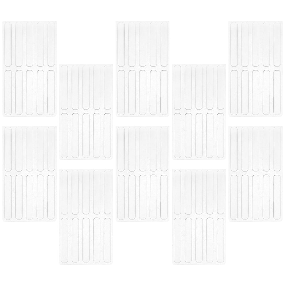 10 Pieces/piece) Glass Tabletop Anti-slip Pad Sheets Adhesive Sliding ...