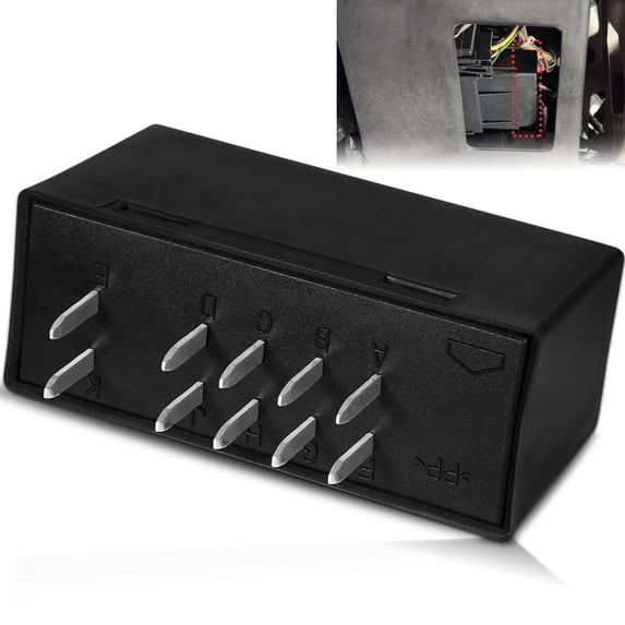 10-Pin Hazard Warning and Turn Signal Flasher Relay LM487 for GM Chevy ...