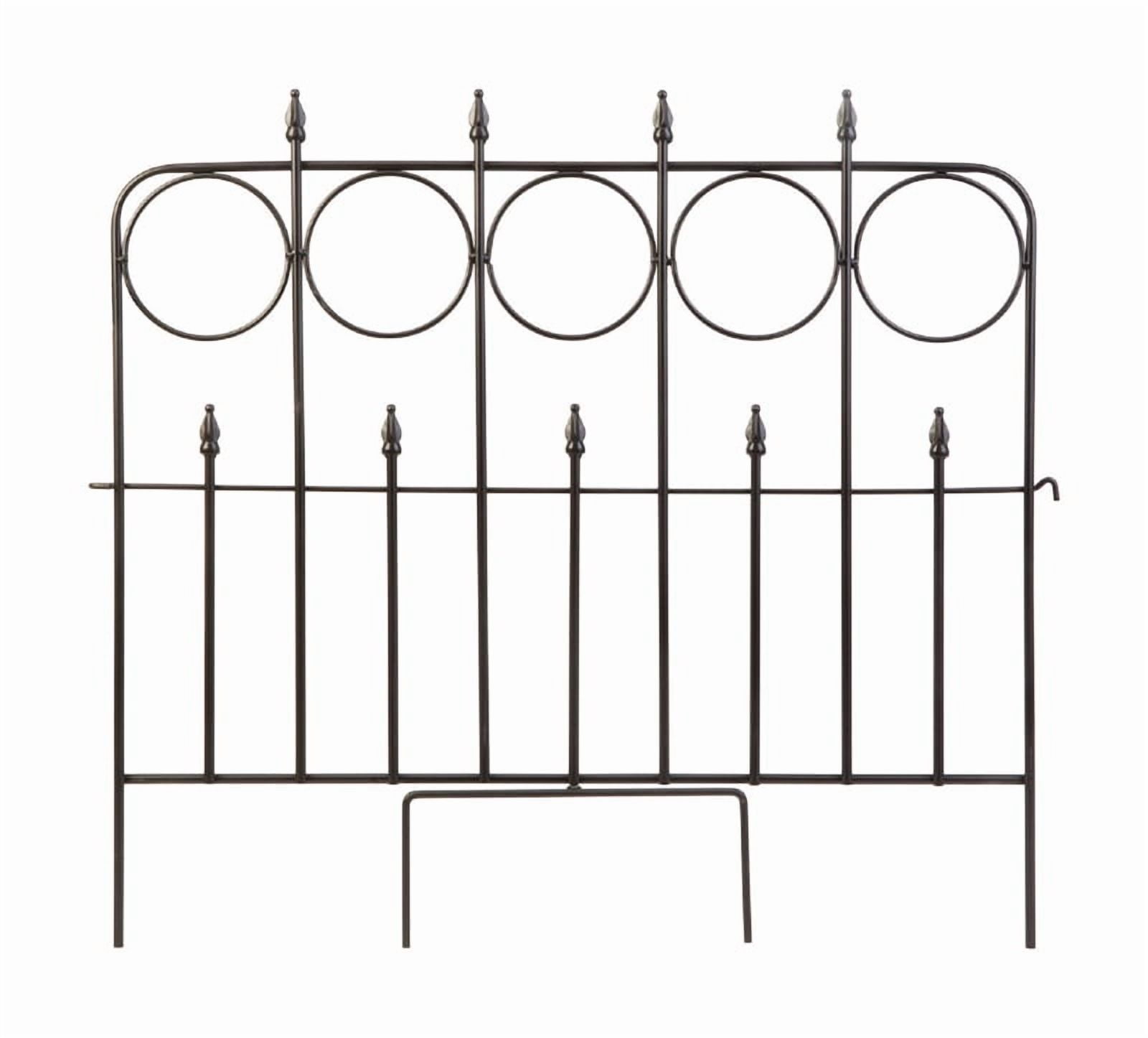 Panacea 10 Pack 32 Inch Arts & Crafts Sectional Fence Panels for Garden ...