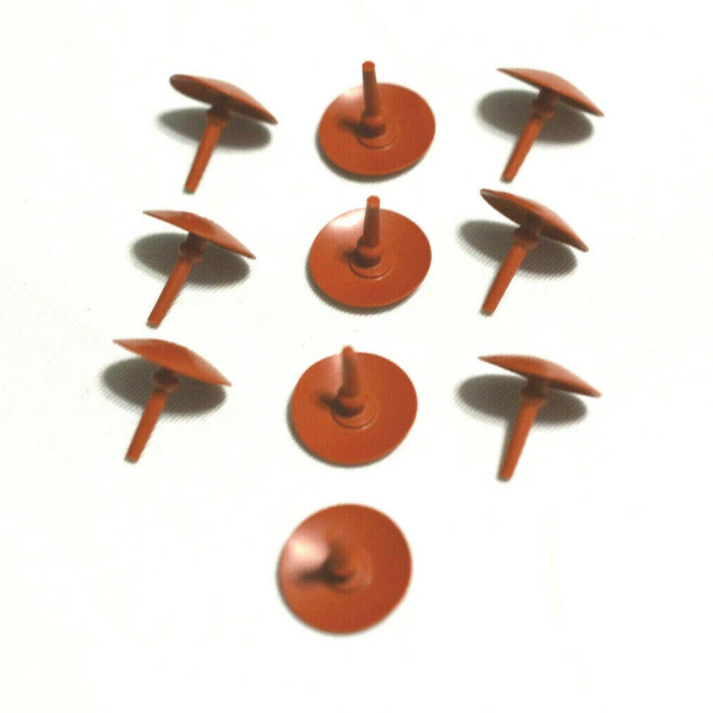 (10 Pk) Accelerator Pump Check Valves Red Umbrella Pull Thru Style ...