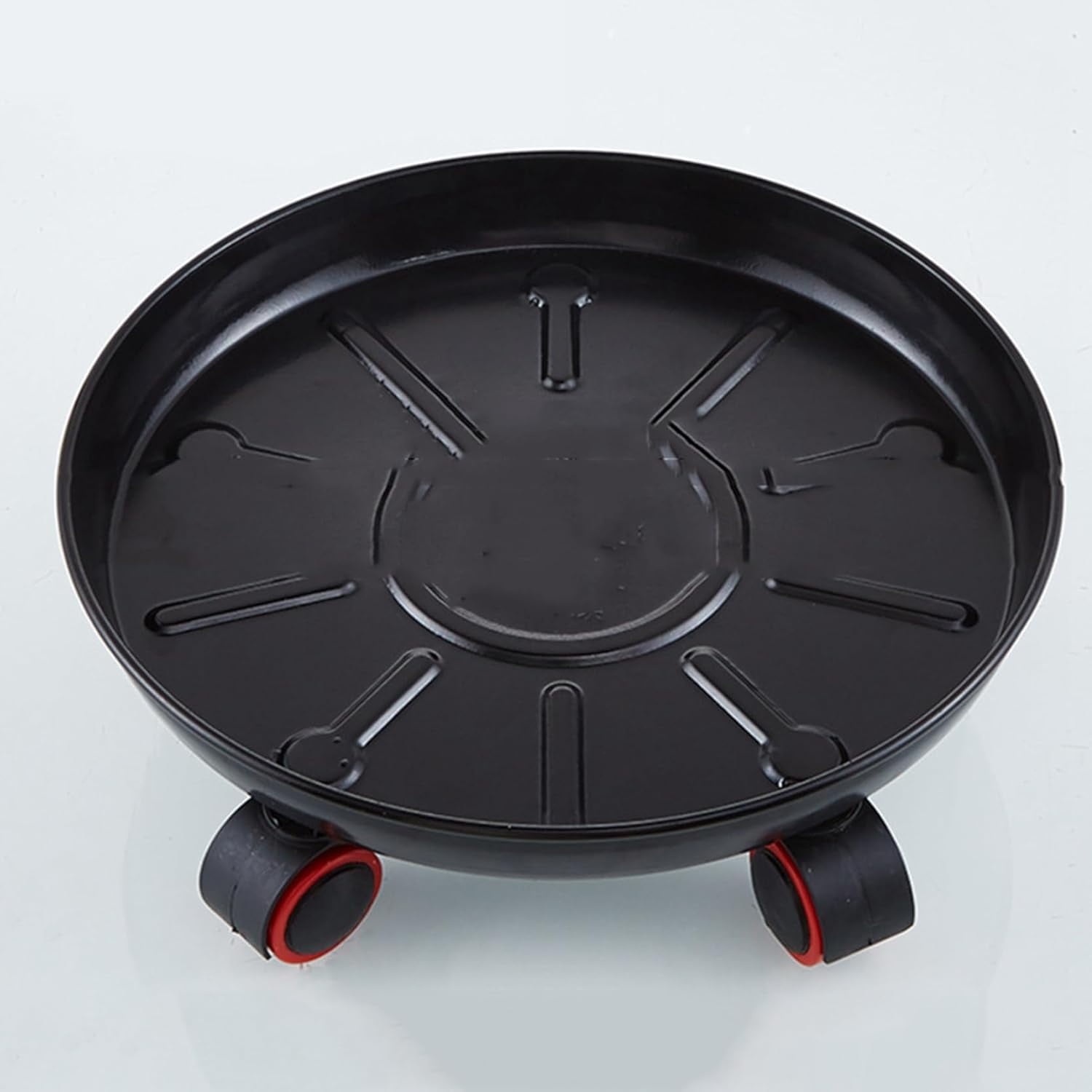 10" Plant Caddy with Rolling Wheels, Heavy Duty Plant Stand on Casters ...
