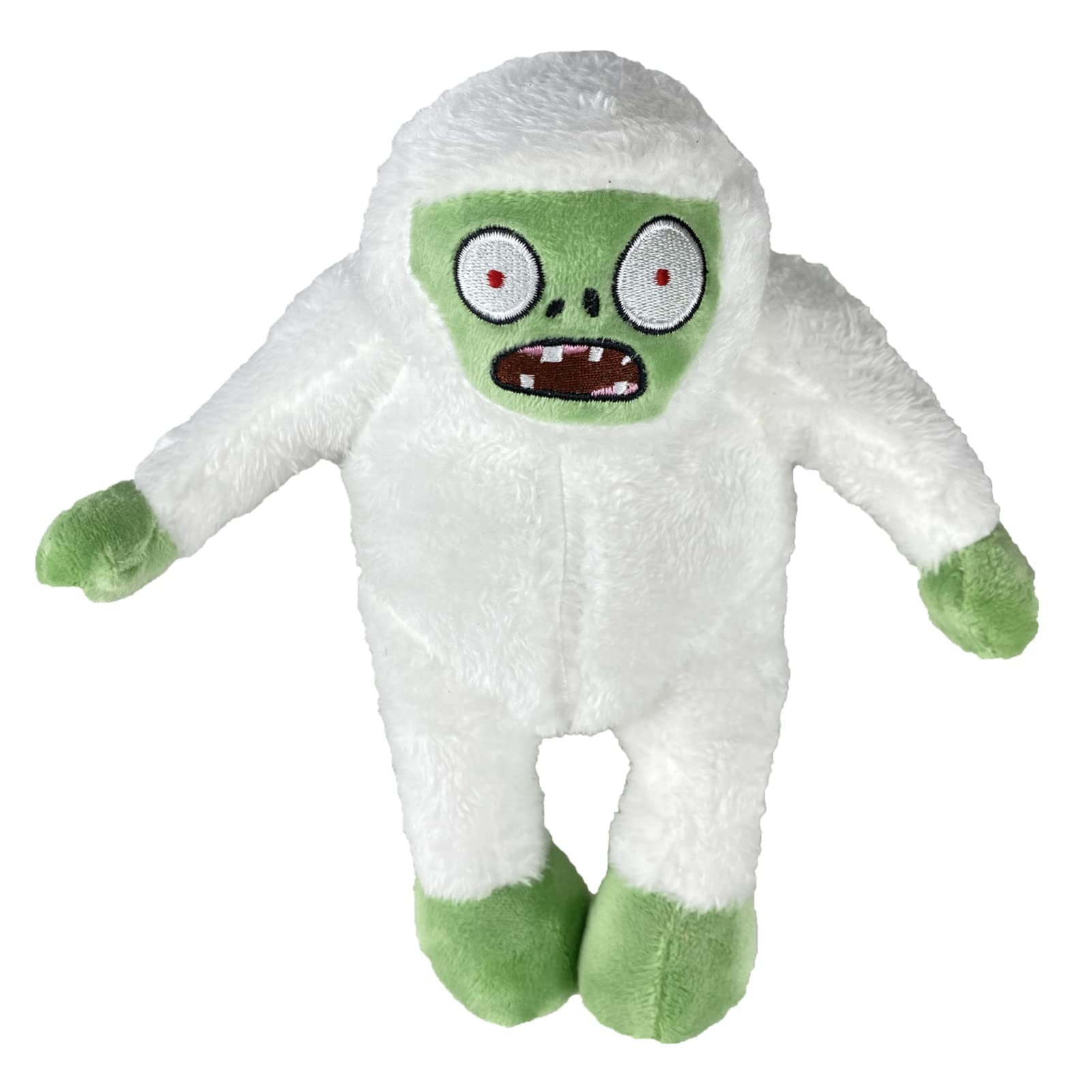 10" Plants and Yeti Plush Toys Normal Zombies PVZ Plushies 1 2 Stuffed ...