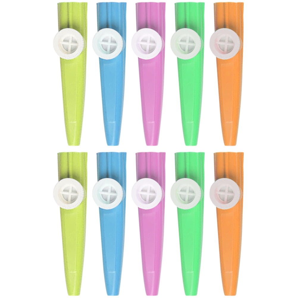Plastic Kazoos for Kids Playing Assorted Color Easy to Learn Musical ...