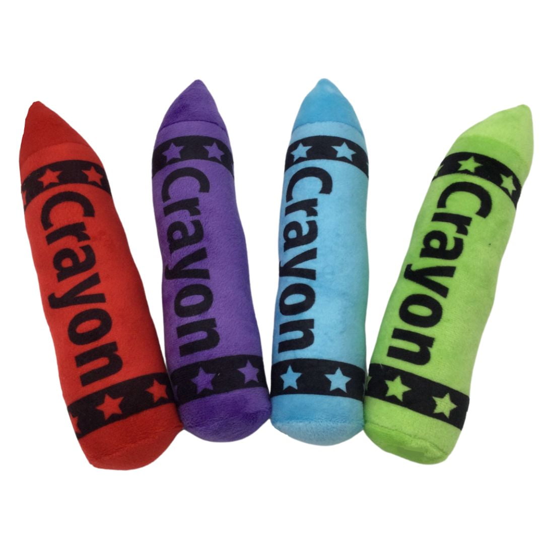 10" Plush Crayon - Assorted Colors (Each) - Walmart.com