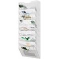10 Pocket Mesh Wall File Organizer, Hanging Paper Folder Holder with ...