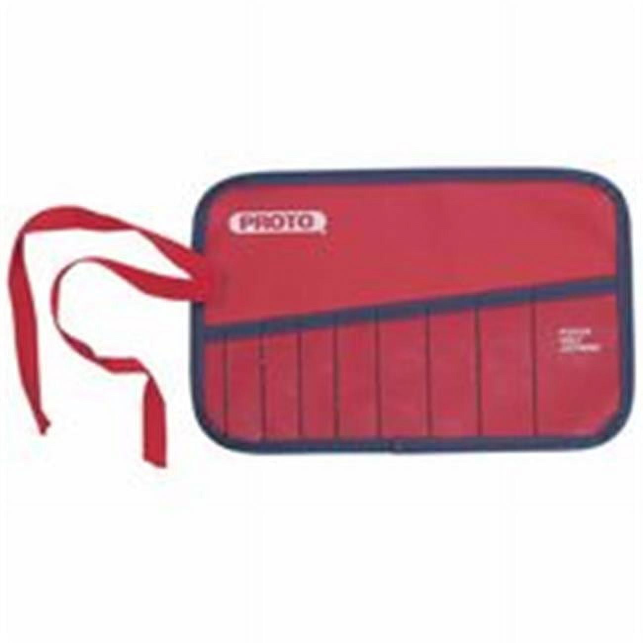 10-Pocket Tool Roll, Canvas, Red - Walmart.com