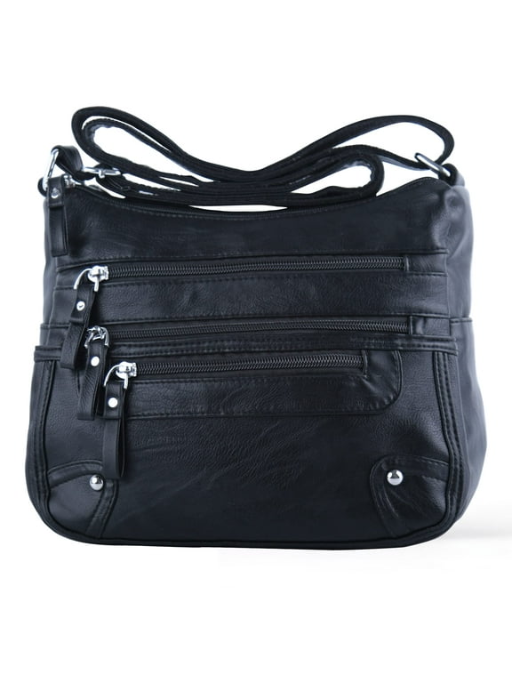 WNFJR Crossbody Purses for Women Shoulder Handbags Lightweight Waterproof Nylon Travel Bag ...