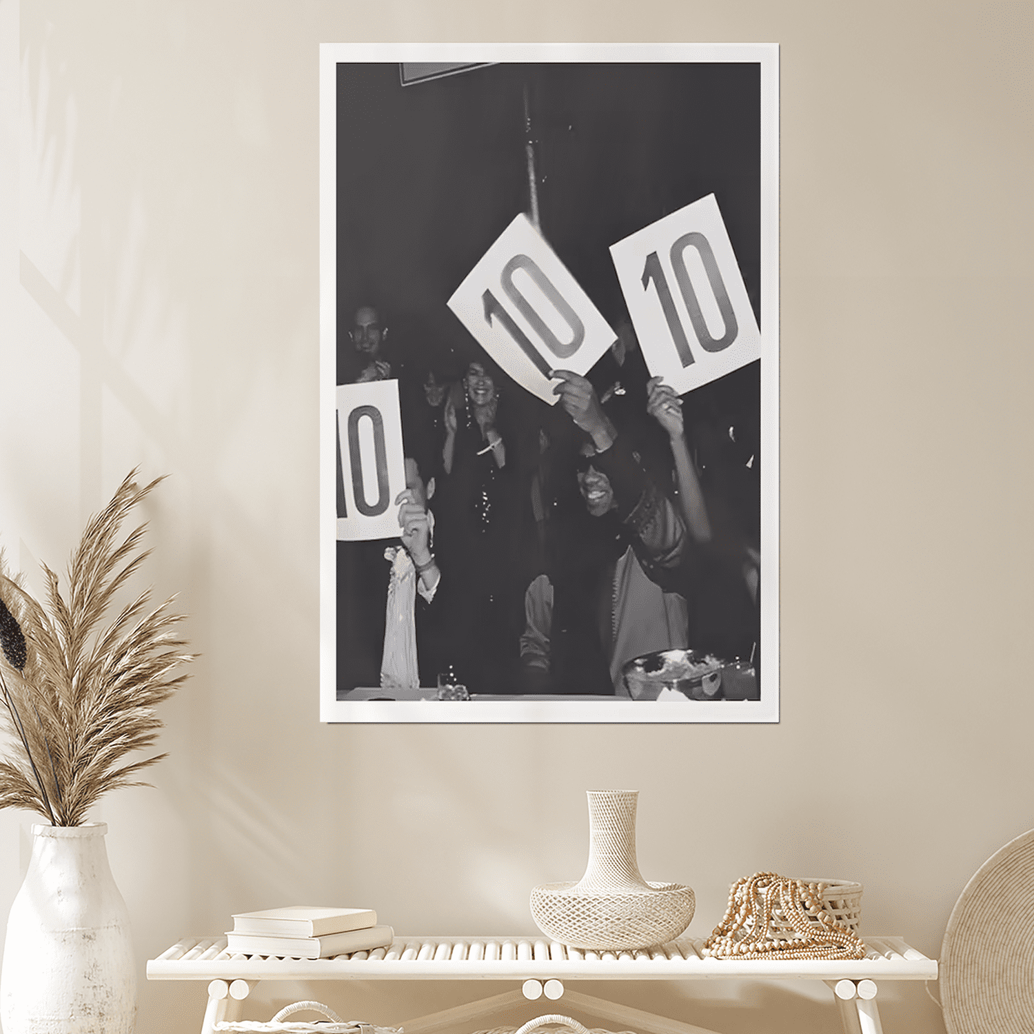 10 Point Scoreboard, Motivational Wall Art Poster Size 24''x36''-The ...