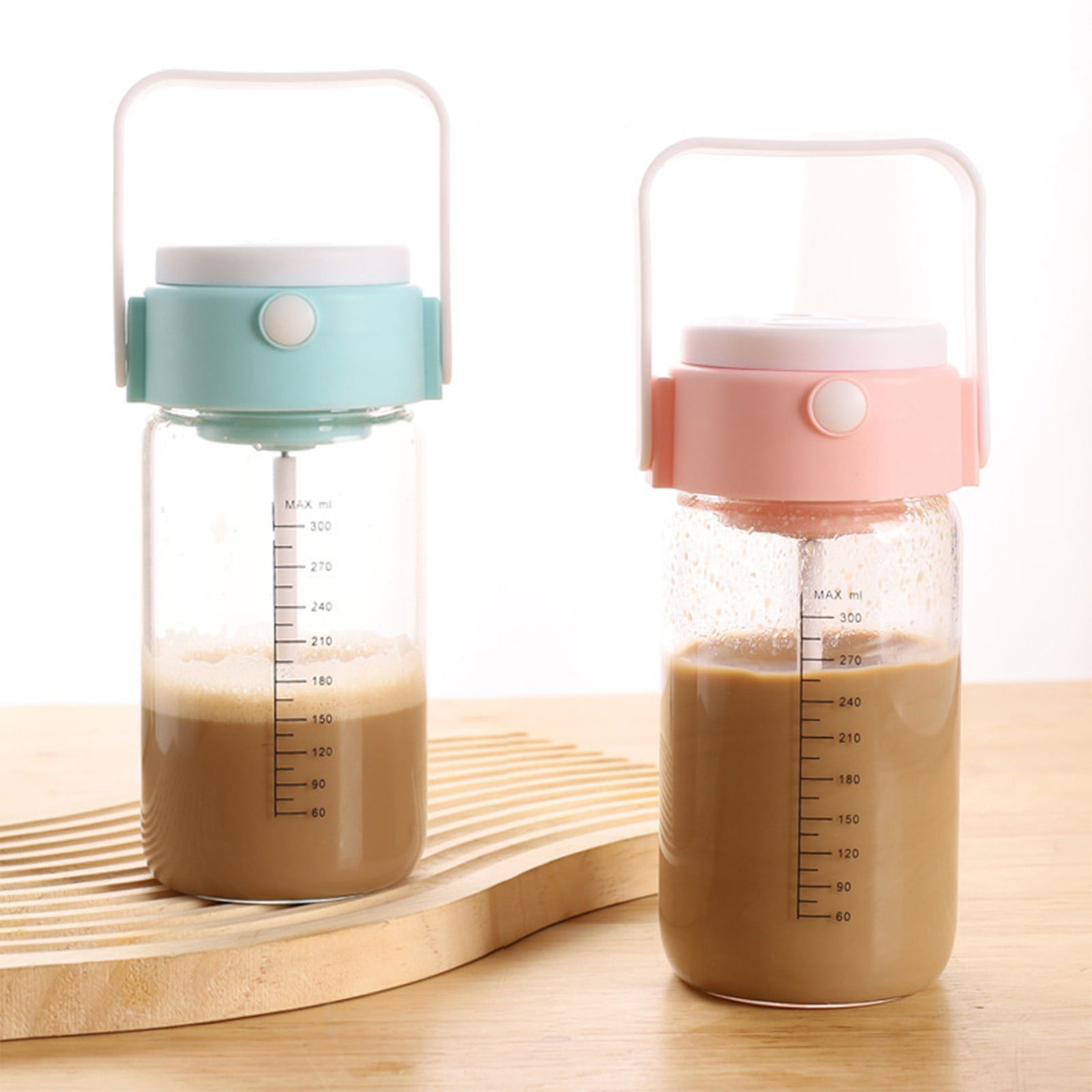 Under 10,Portable Milk Whisk,Glass Scale,Mini Food Grade,Rechargeable ...