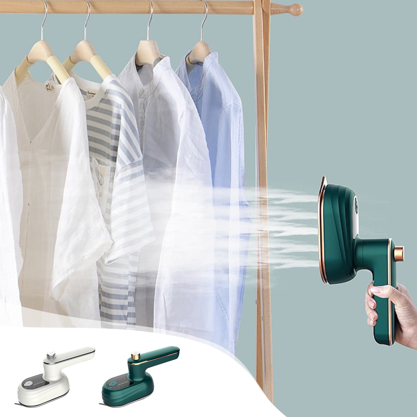 Under 10,Portable Steam Iron, Compact Wrinkle Remover, Quick Heat, Mini ...