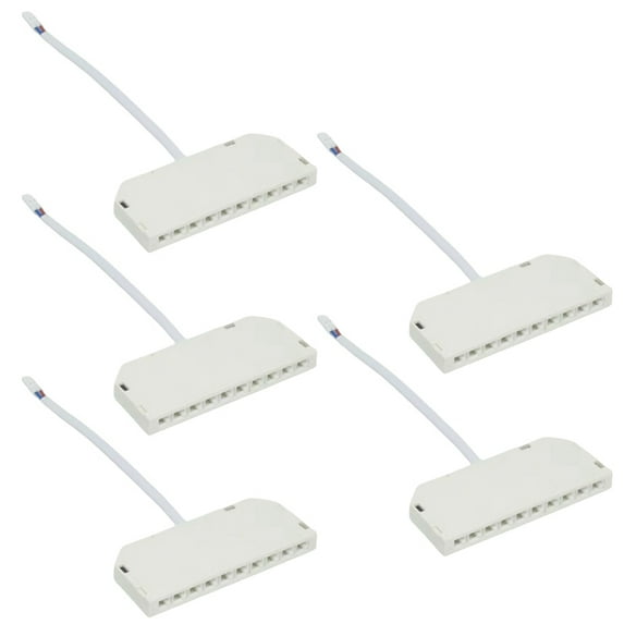 10 Ports Terminal Junction Box Hub Splitter Male Plug Cable Quick Line ...