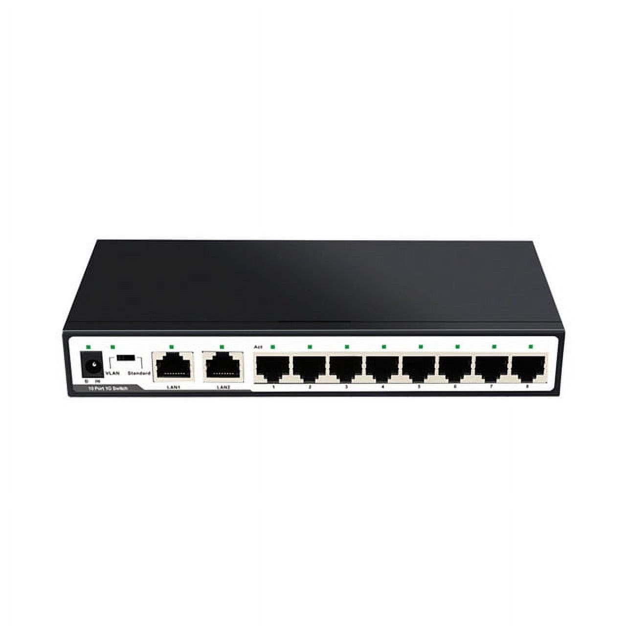 10-Ports gigabit switch Ethernet Smart Switcher Network Switch Fast ...