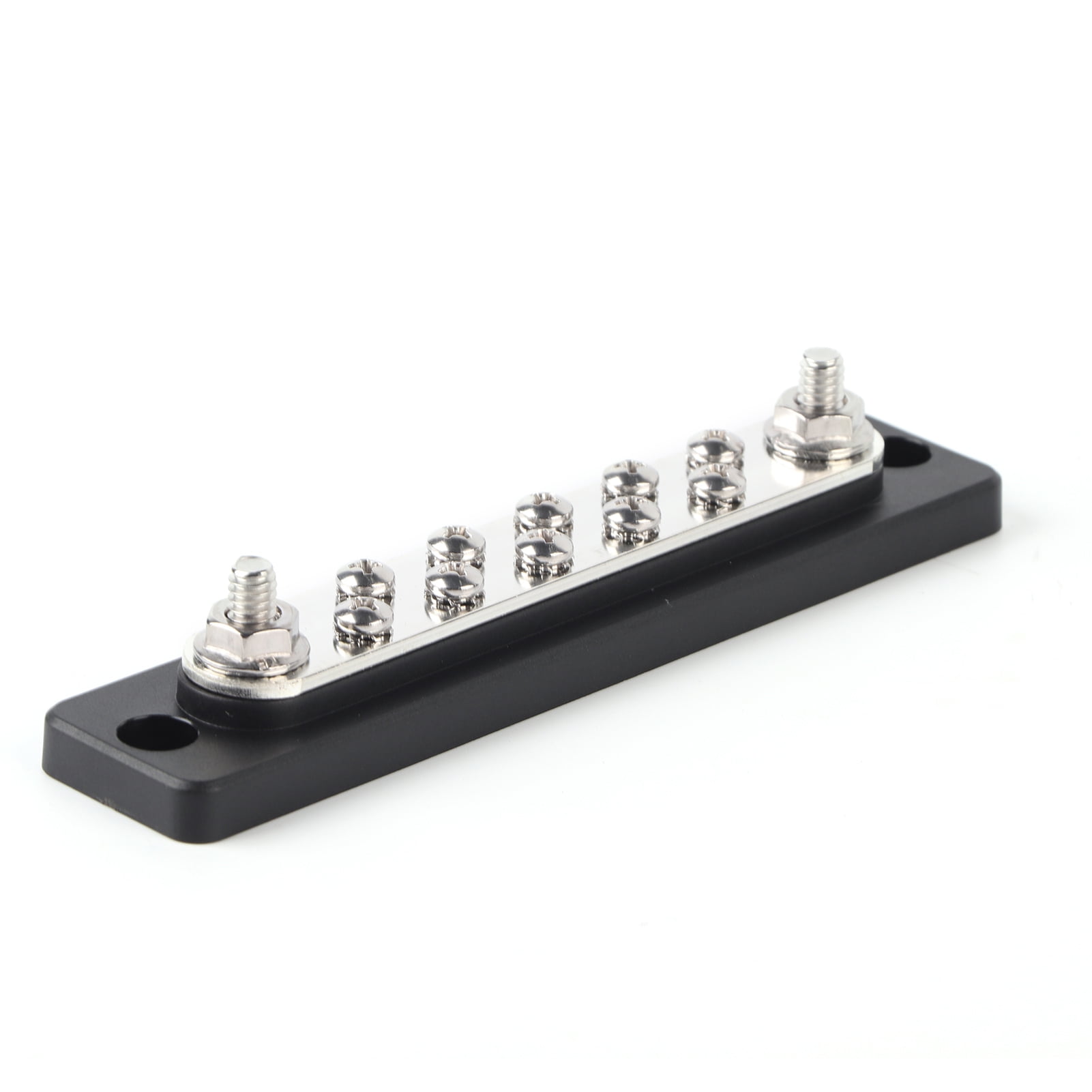 10 Positions Bus Bar Electric Terminal Junction Block W / 2 Stud AC ...