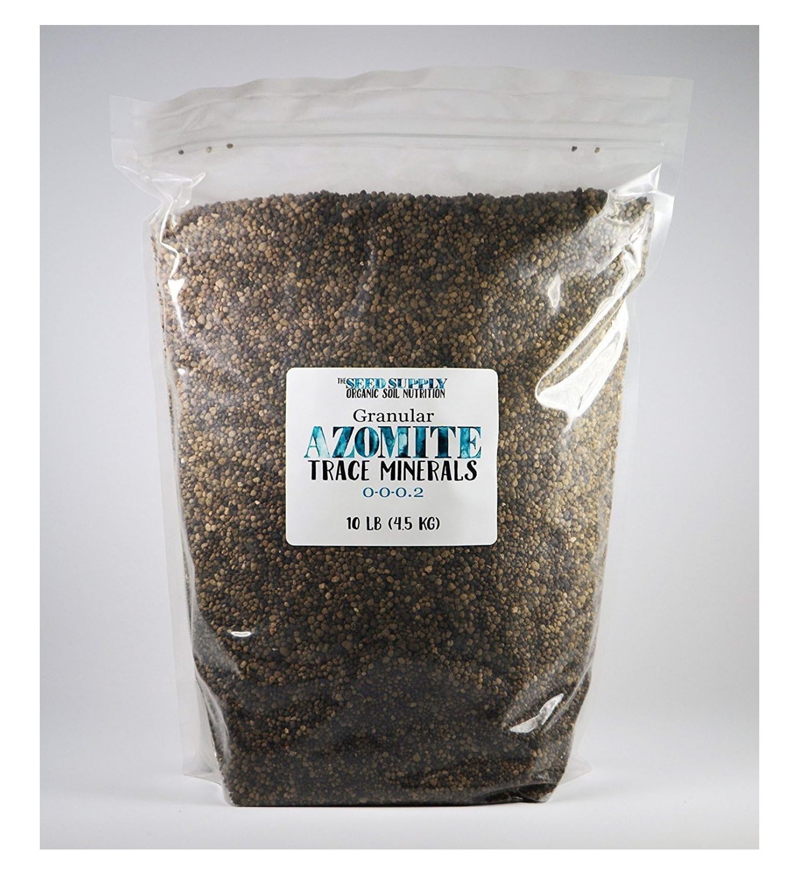 10 Pound Granular AZOMITE by - Trace Mineral Granulated Fertilizer ...