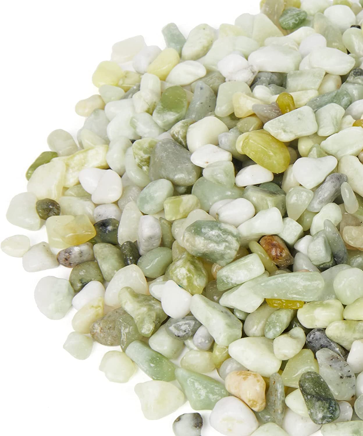 10 Pound Pebbles for Indoor Plants, 3/8 Inch Decorative Pebbles for ...