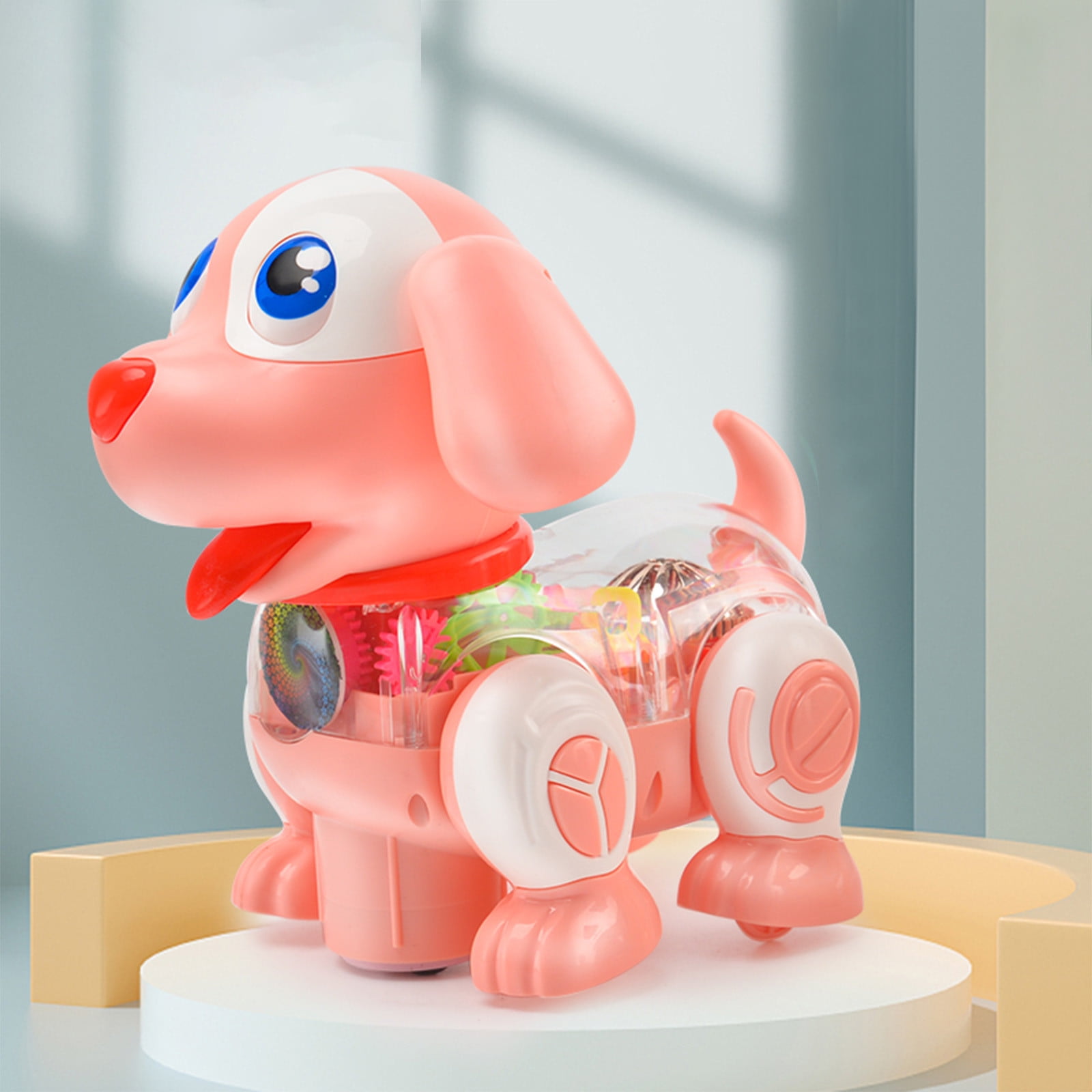 Under 10, Puppy Simulation Toy, Interactive Puppy Doll, Sing Dance, Led ...