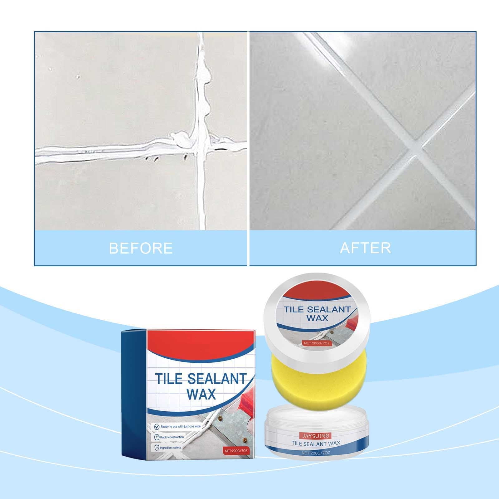 Under 10, Quality Tile Sealing, Tile Seam Isolation Wax, 200g, for Tile ...