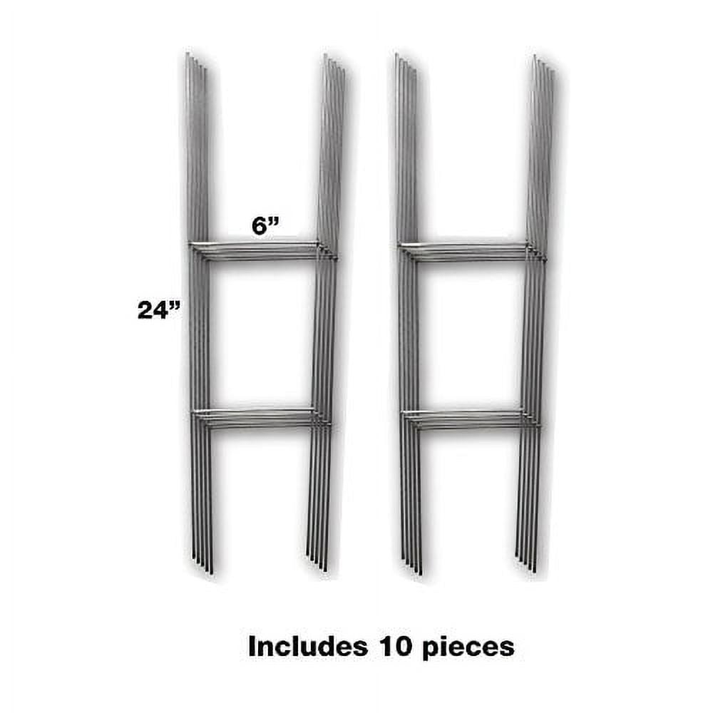 10 Quantity H-Stakes for Garage Sale, Political, Charity tournaments ...