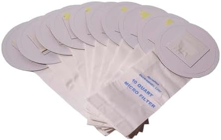 10 Quart Sealed Backpack Vacuum Bags, Genuine Replacement Parts, Micron ...