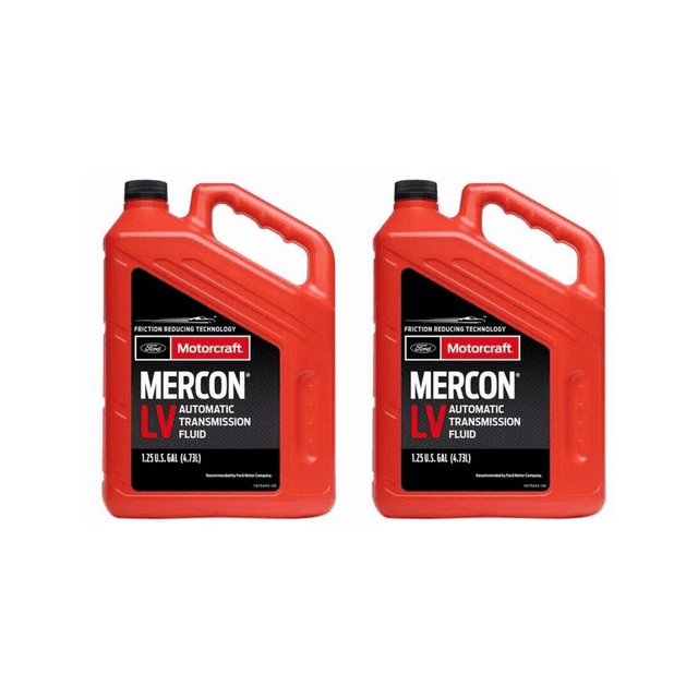 10 Quarts Automatic Transmission Fluid ATF FORD/MOTORCRAFT MERCON LV ...