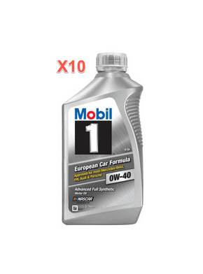 Mobil 1 0W-40 Oil in Mobil 1 Oil - Walmart.com