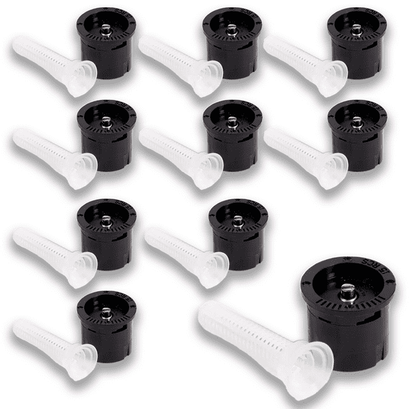 (10) Rain Bird 15RCS MPR Nozzle 15' Radius Right Corner Strip Spray ...