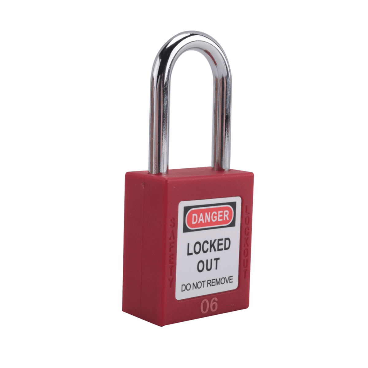 10 Red Lockout Tagout Locks with Lock Out Tag Tags, Keyed Different,Compliant Locks(Red,Keyed ...
