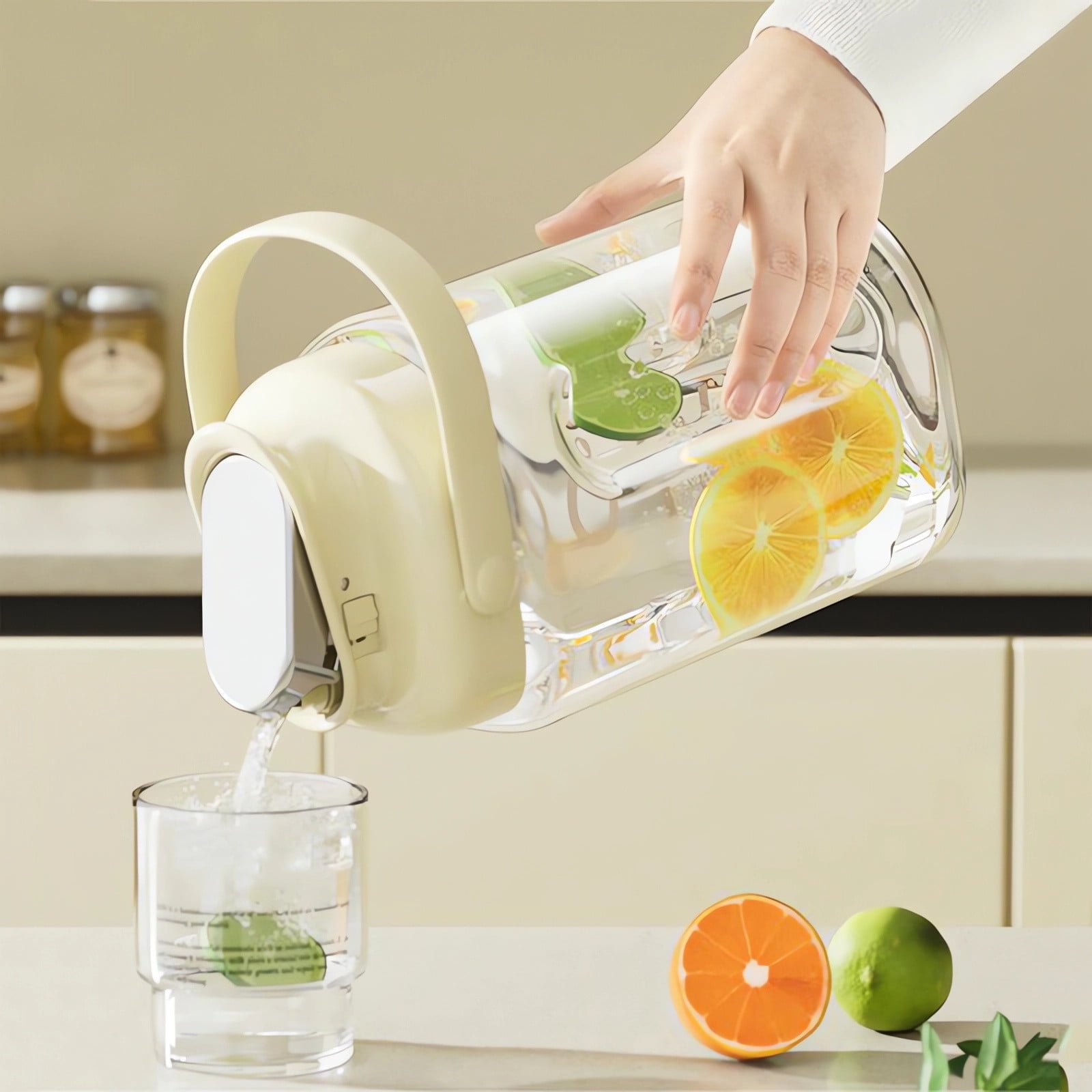 Under 10, Refrigerator Cold Kettle, Large Capacity, Food Grade Plastic ...