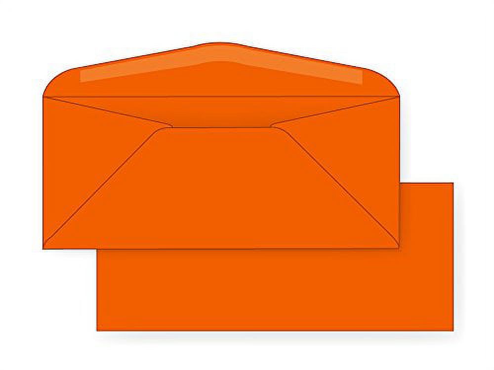 #10 Regular Envelope - Astrobright - 24# Orbit Orange - Walmart.com