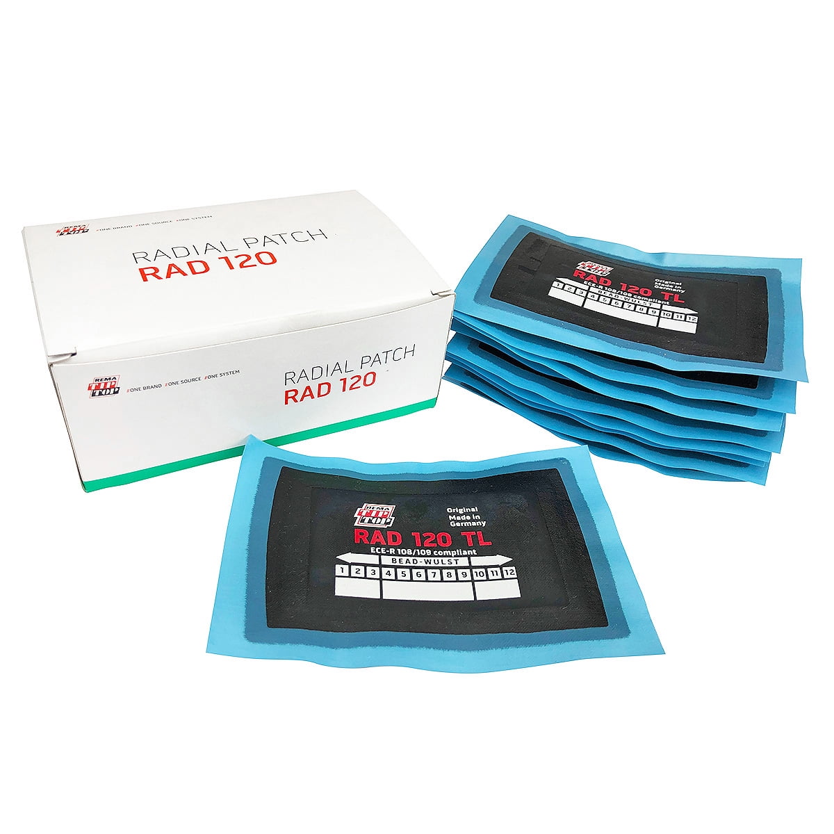 10 Rema Tip Top RAD120 - Self-Vulcanizing Radial Flat Tire Puncture ...