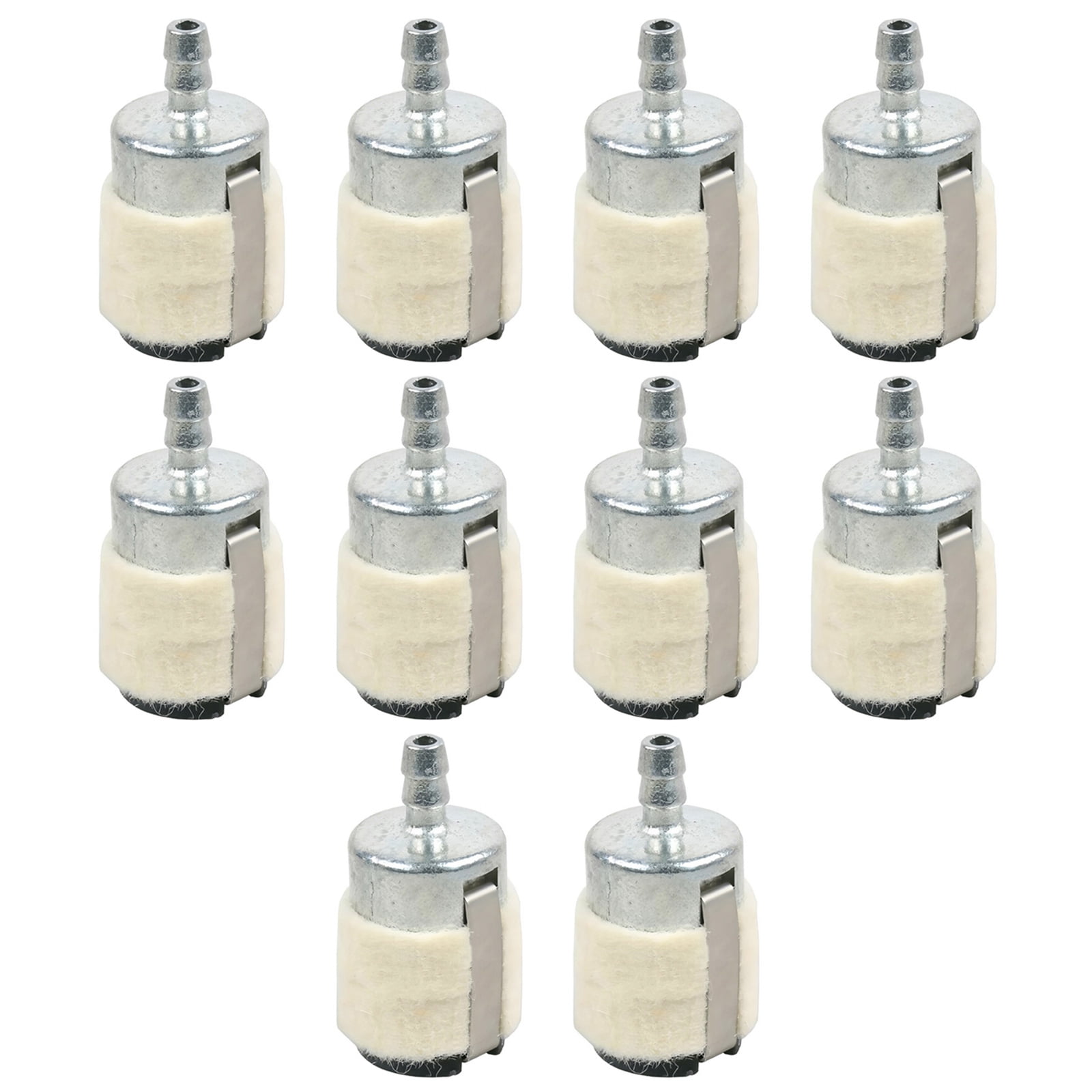 10 Replacement Fuels Filters 3/16" Straight Fit For 5mm Fuels Line 2 ...