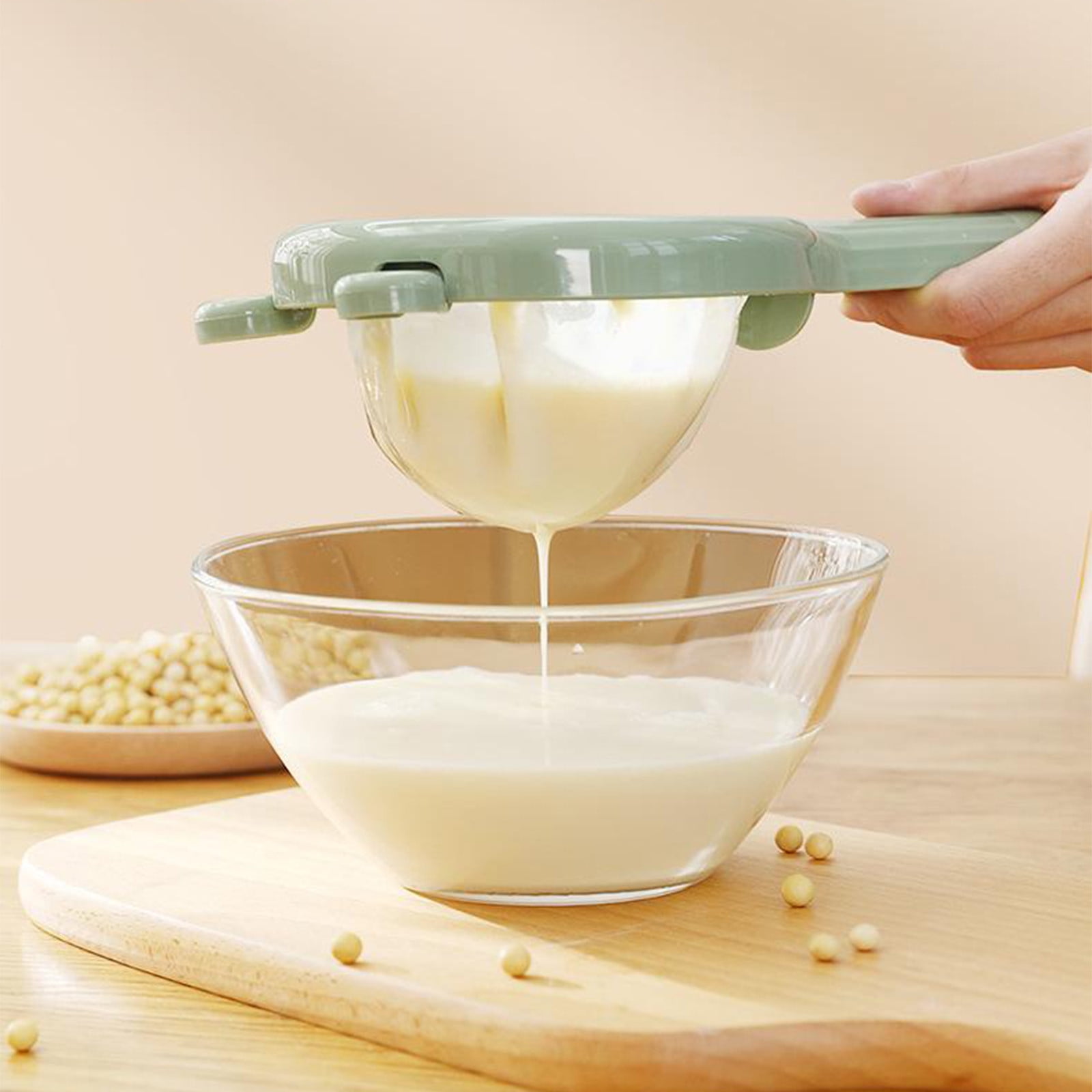 Under 10, Reusable Coffee Mesh Strainer, Fine Nylon Sieve for Soy Milk ...