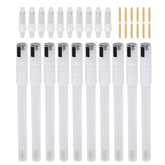10 Reusable Transparent Paint Marker Pen Refillable Acrylic Inks ...