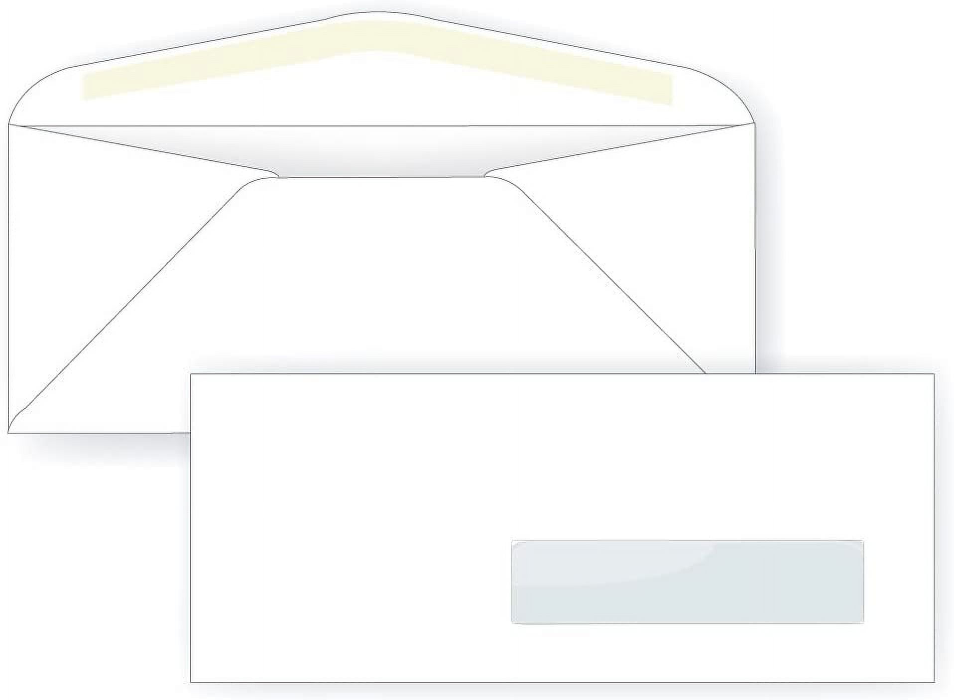 #10 Right Hand Window Envelope - 24# White (4 1/8 x 9 1/2) - Window ...