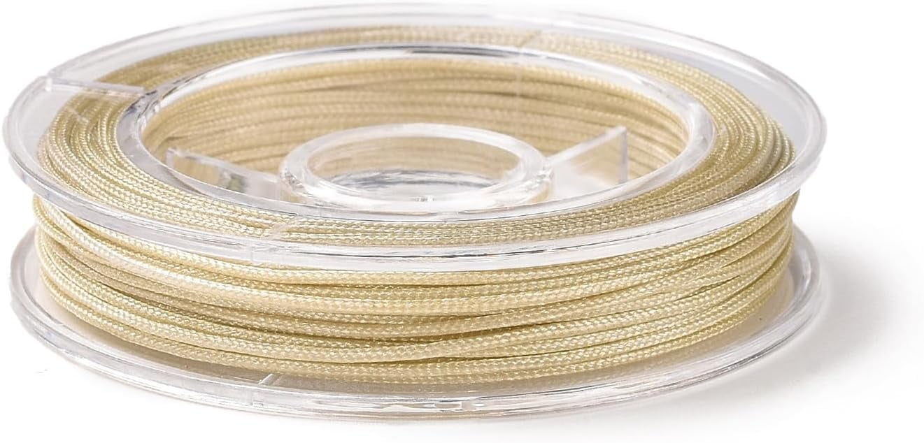 10 Roll 76.5~98.4 Yards(70~90m) 0.8mm Nylon Thread Bead Thread Nylon Thread Stringing Materials ...