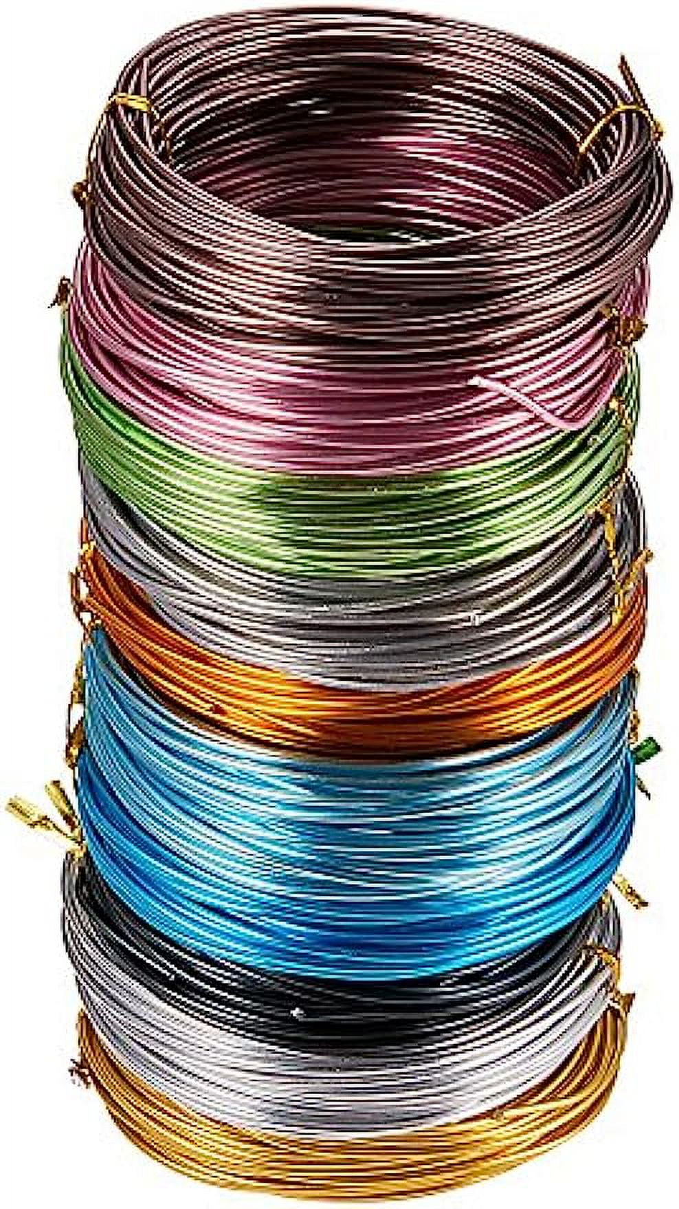 10 Rolls Aluminum 12 Guage Jewely Craft Making Beading DIY Wire 32 Feet ...