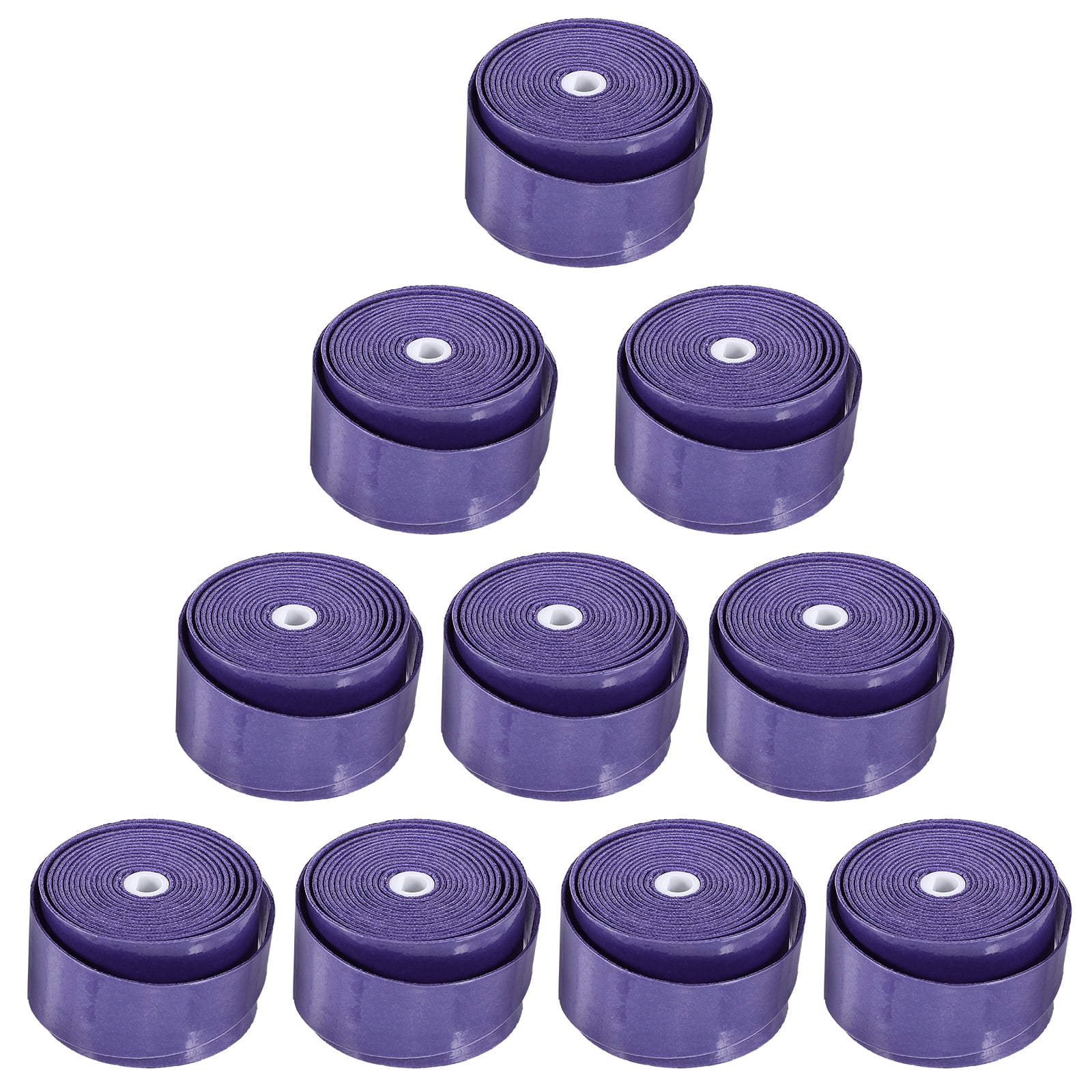 10 Rolls Anti- Tennis Racket Grip Tape Sweatband Overgrip Wraps Handle ...