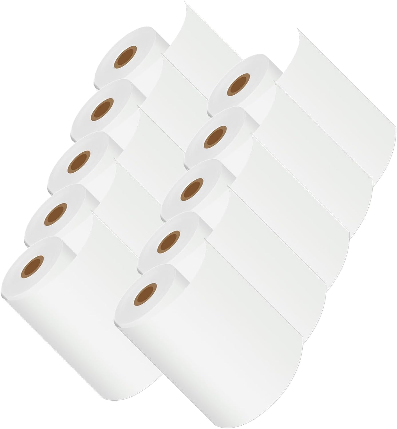 10 Rolls Compatible for Mobile RDM01U5 102mm (4") x 29. Continuous ...