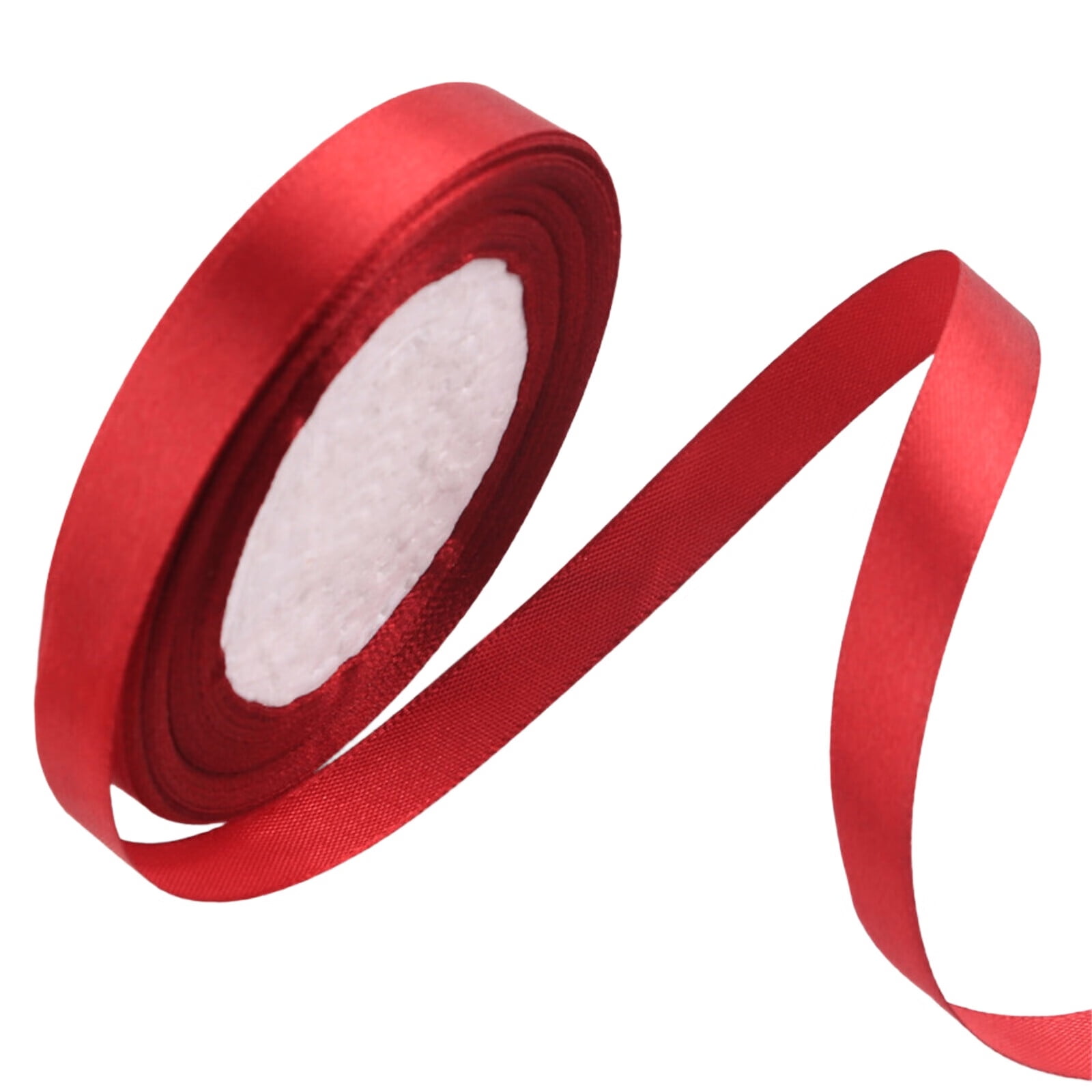 10 Rolls Gift Ribbons Double Sided Ribbons Polyester Ribbons 2.5cm ...